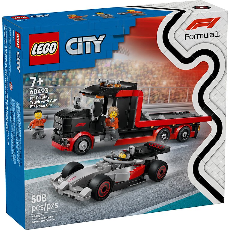 LEGO F1® kamion za izlaganje sa Audi F1® trkačkim automobilom 60493ID: EK000839383
