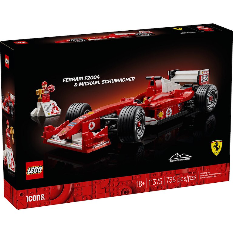 LEGO Ferrari F2004 i Mihael Šumaher 11375ID: EK000839369