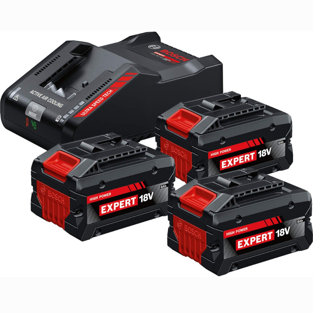 Bosch Professional Starter set 3x EXBA 18V-80 + EXAL 18V-160 0615V0005RID: EK000838270