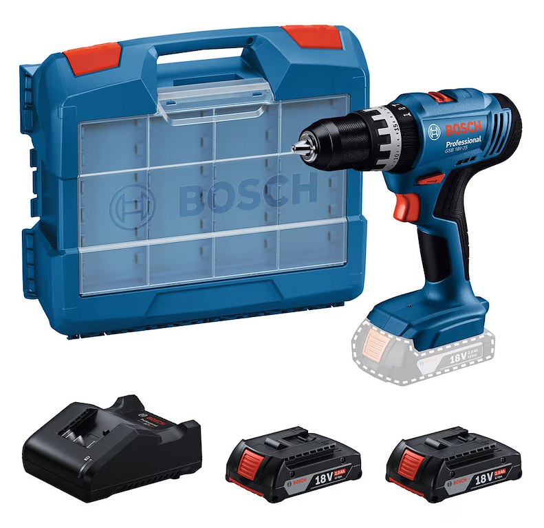 BOSCH Professional Aku udarna bušilica-odvrtač GSB 18V-25 06019K9304ID: EK000838272