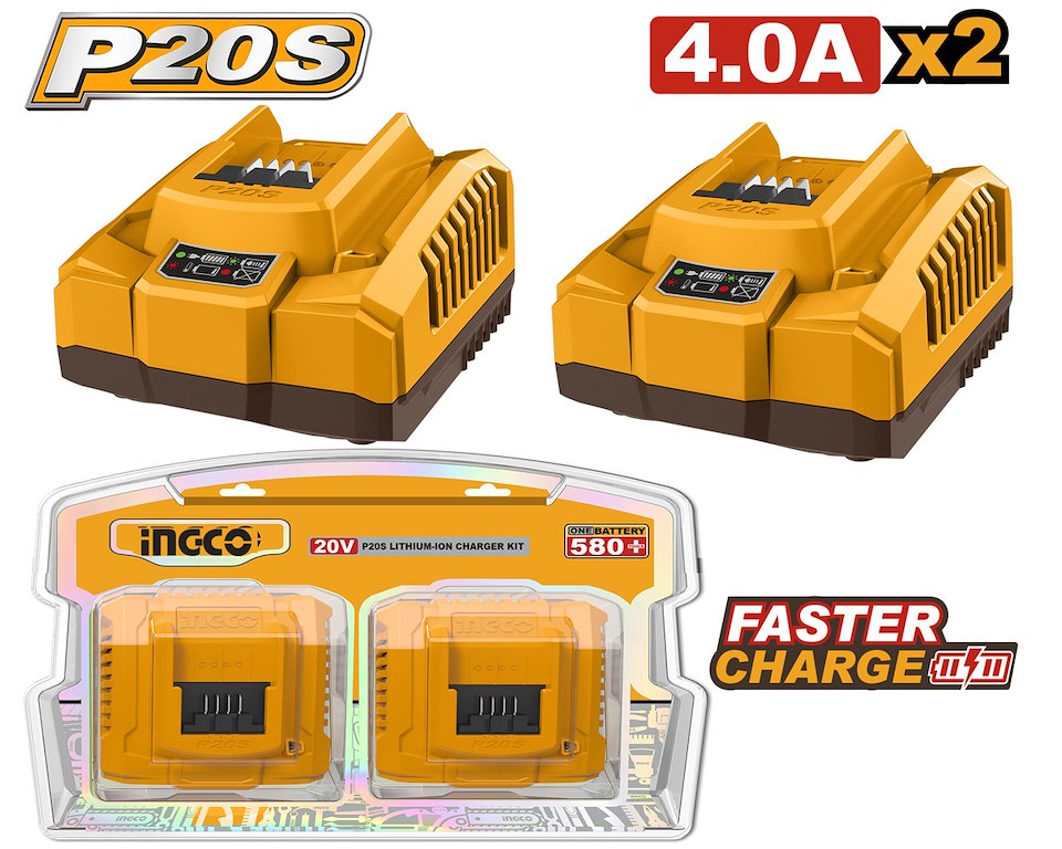 INGCO COSLI250388E set punjača 2x4a superID: EK000839272