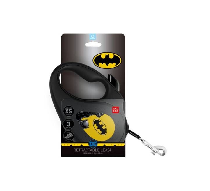 CLR WD Povodac za pse - Batman XS 3 m A2202143