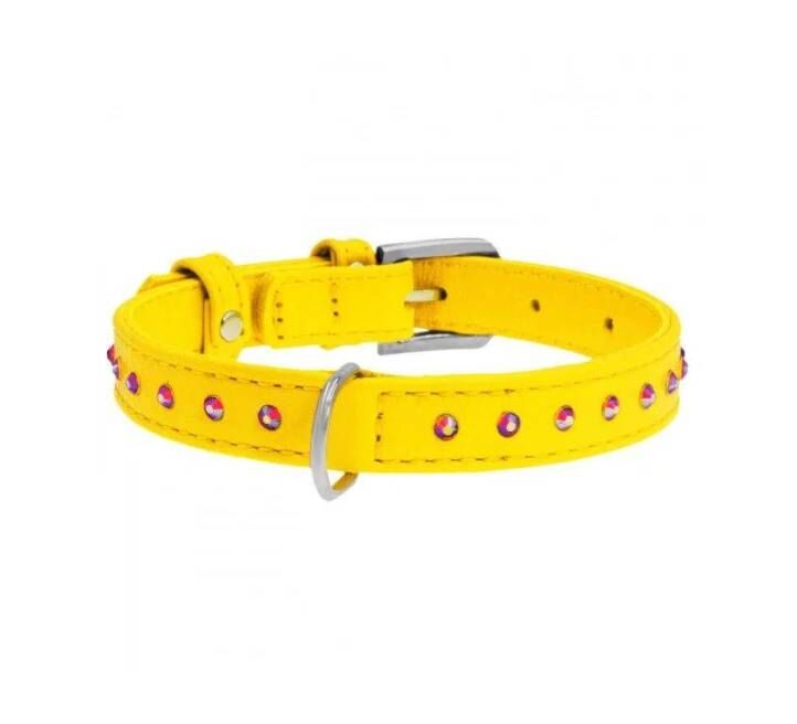 CLR WD Ogrlica za pse 9 mm/19-25 cm - Žuta A2202507