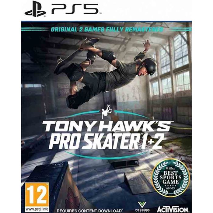 PS5 Tony Hawks Pro Skater 1 an 2