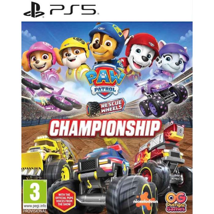 PS5 PAW Patrol Rescue Wheels: Championship