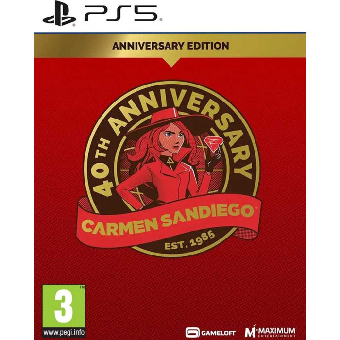 PS5 Carmen Sandiego 40th Anniversary Edition