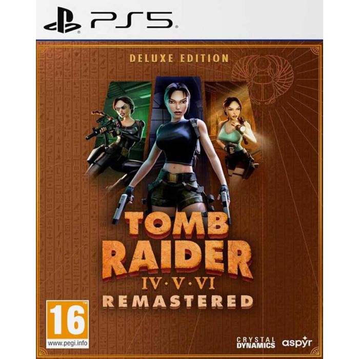 PS5 Tomb Raider IV-VI Remastered Starring Lara Croft - Deluxe Edition