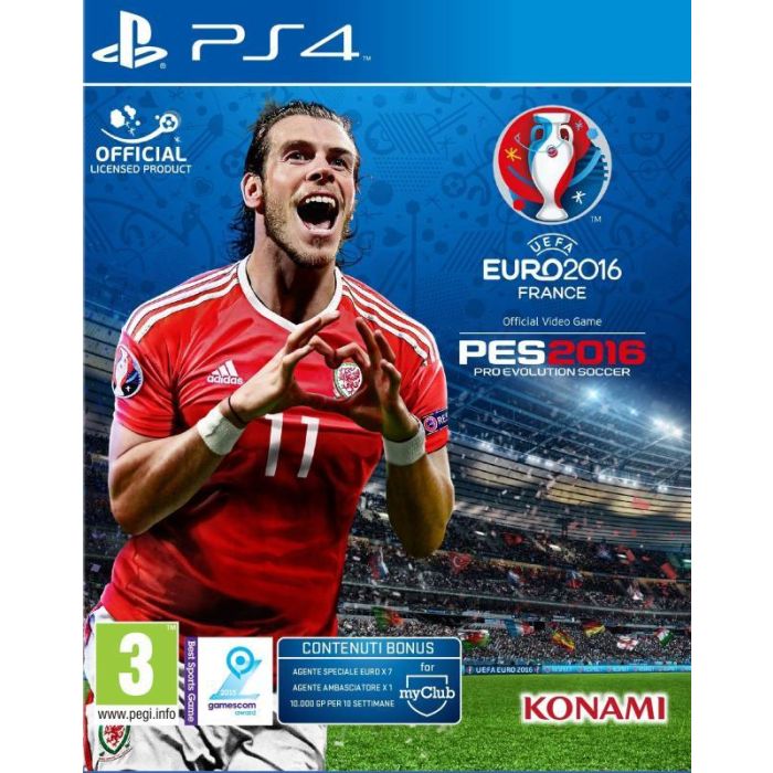 PS4 Pro Evolution Soccer 2016 EURO PES 2016