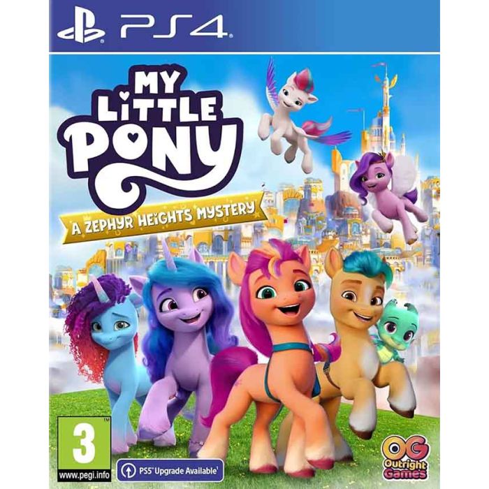 PS4 My Little Pony: A Zephyr Heights Mystery