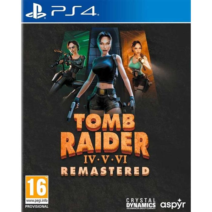 PS4 Tomb Raider IV-VI Remastered Starring Lara Croft