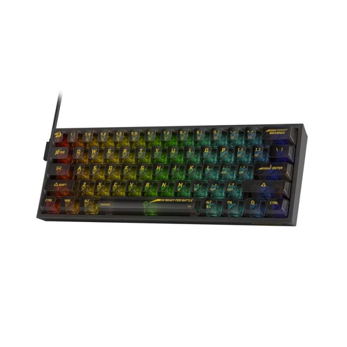 Tastatura Redragon Fizz K617 Gaming RGB 60% Black (mehanička)