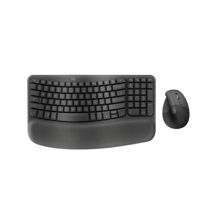 Tastatura Logitech Wave Keys Membranska / Wireless / Bluetooth / Full Size / Black