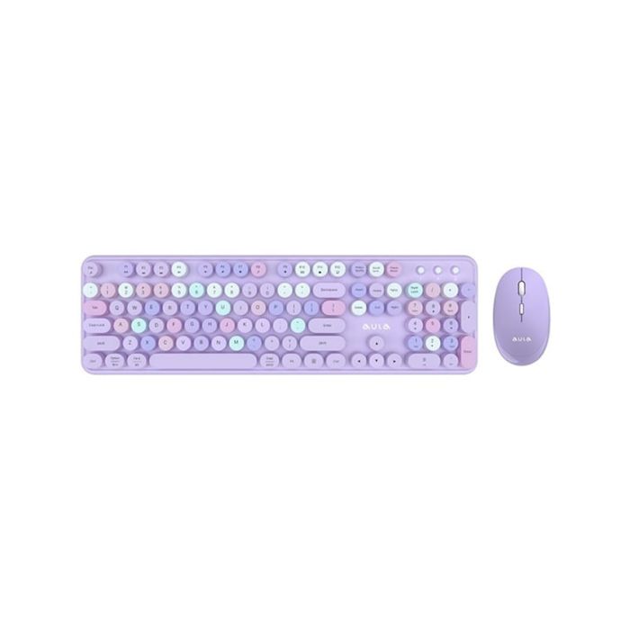 Tastatura + miš Aula AC306 Purple