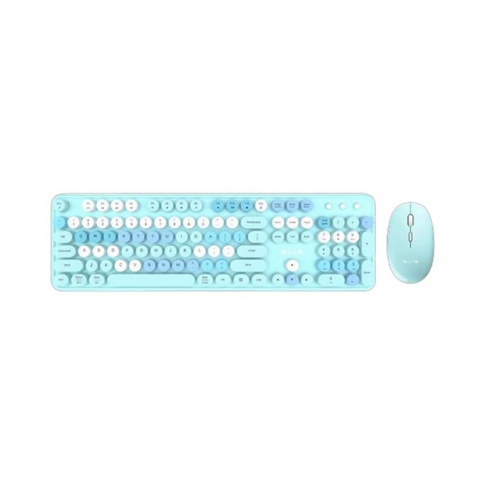 Tastatura + miš Aula AC306 Membranska Wireless / Bežična / Blue /
