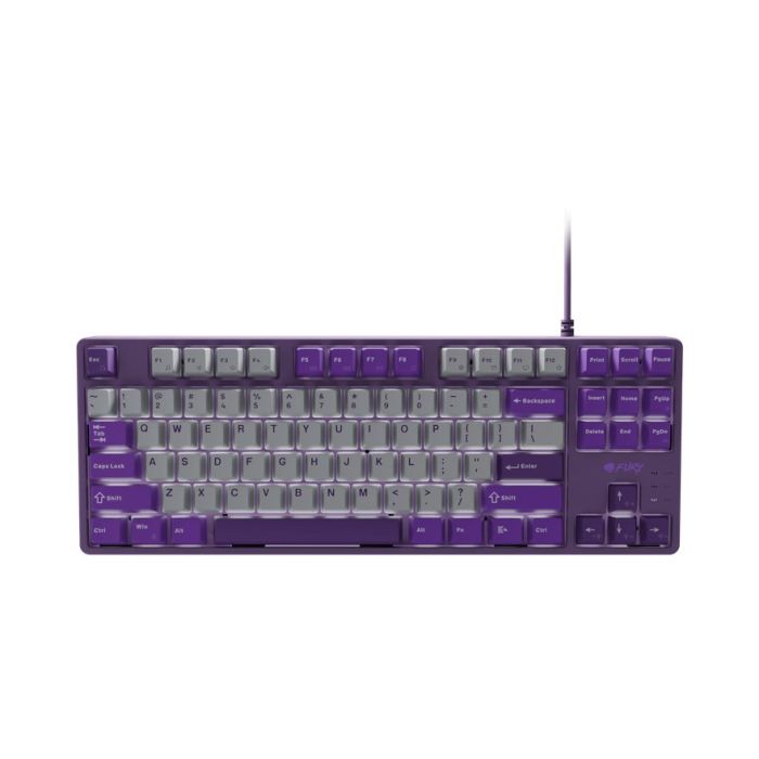 Tastatura Fury Kanabo K2 Gaming / Mehanička / Žična / TKL / Hot-Swap - Gray/Violet