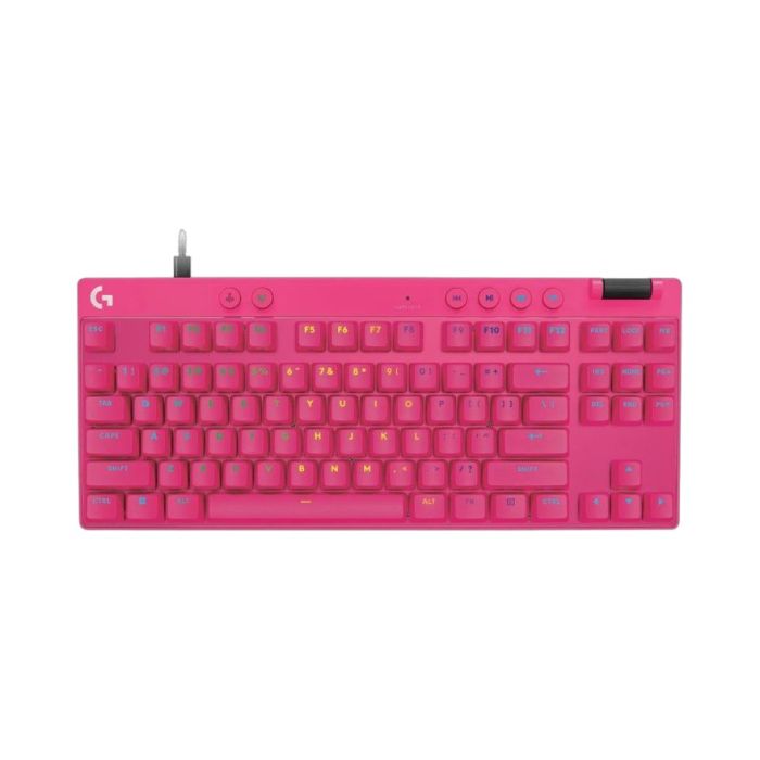 Tastatura Logitech G Pro X TKL Gaming Mehanička / Žična / RGB / Magenta
