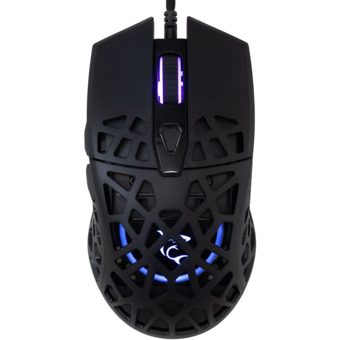Miš White Shark GM 5018 CARADOC RGB Black