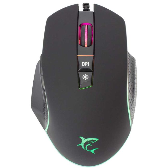 Gejmerski miš White Shark Gareth GM-5009 Black RGB