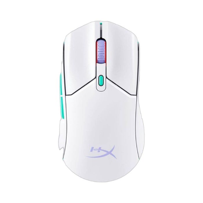 Miš Hyperx Pulsefire Haste 2 Core Gaming / Wireless / Bežični / Bluetooth / Bežični / White-Green-Purple
