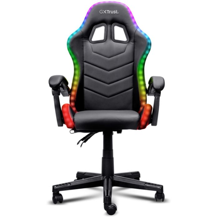 Stolica Trust GXT704 Roniq RGB Gaming Chair - Black