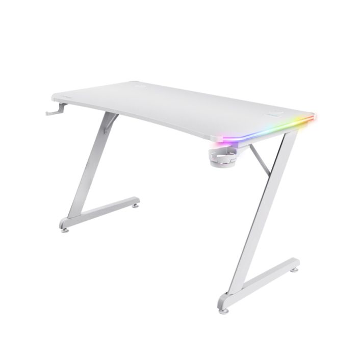 Gejmerski sto Trust GXT 709W Luminus RGB White