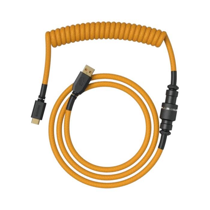 USB kabl Glorious Coiled Cable USB-C Glorange