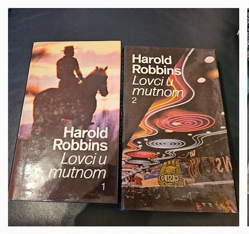 Harold Robbins- LOVCI U MUTNOM I,II knjige