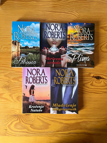 Nora Roberts, 5 knjiga