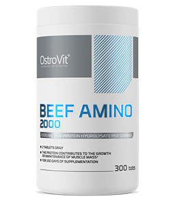 OSTROVIT BEEF AMINO 2000 MG 300 TABLETA
300 TABLETA