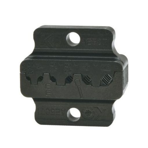 Klauke AE5071 umetak za presovanje hilzni, 0.5 - 6 mm²