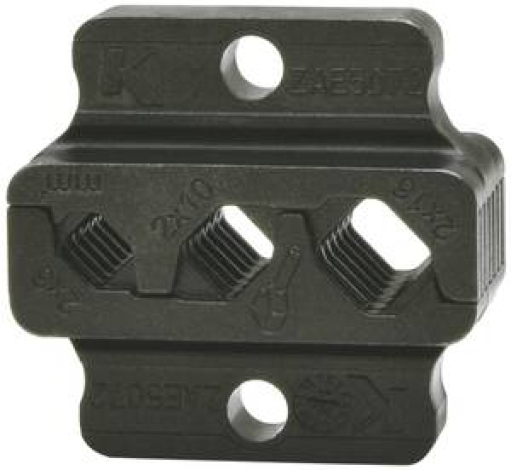 Klauke ZAE5072 umetak za presovanje duplih hilzni, 2x6 - 2x16 mm²