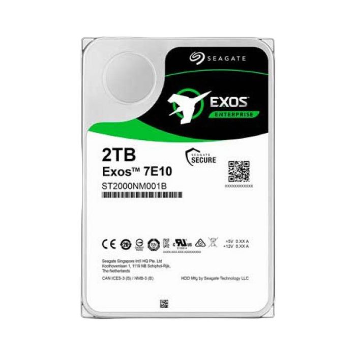 Hard disk Seagate 2TB 3.5'' SAS 12Gb/s 7200rpm 256MB ST2000NM001B Exos 7E10