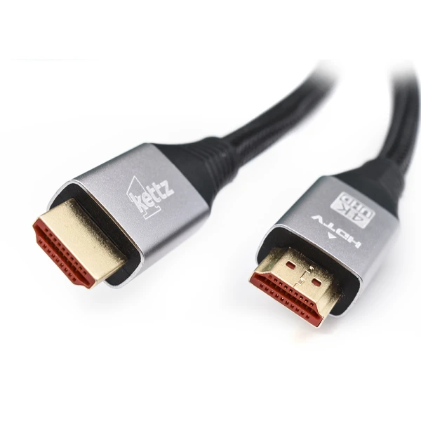 Kettz Kabl HDMI M/M Premium V1.4 gold Kettz HK-K020M/2m