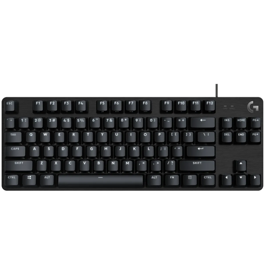 LOGITECH G413 TKL SE Corded Mechanical Gaming Keyboard - BLACK - US - USB