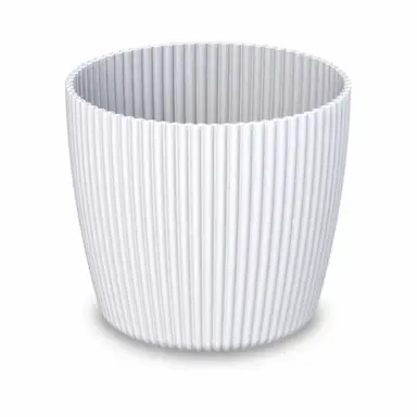 GARDINO-SAKSIJA WAVE 18CM BELA