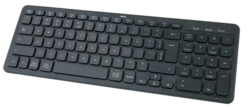 HAMA BEŽIČNA TASTATURA WK-300 CRNA