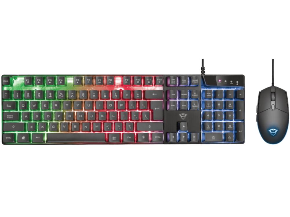 TRUST TASTATURA+MIŠ GXT 838 AZOR GAMING CRNA