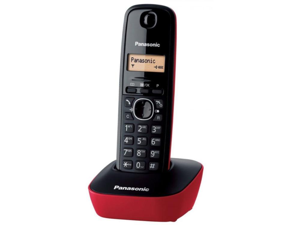 PANASONIC TELEFON BEZICNI KX-TG1611FXR CRVENA