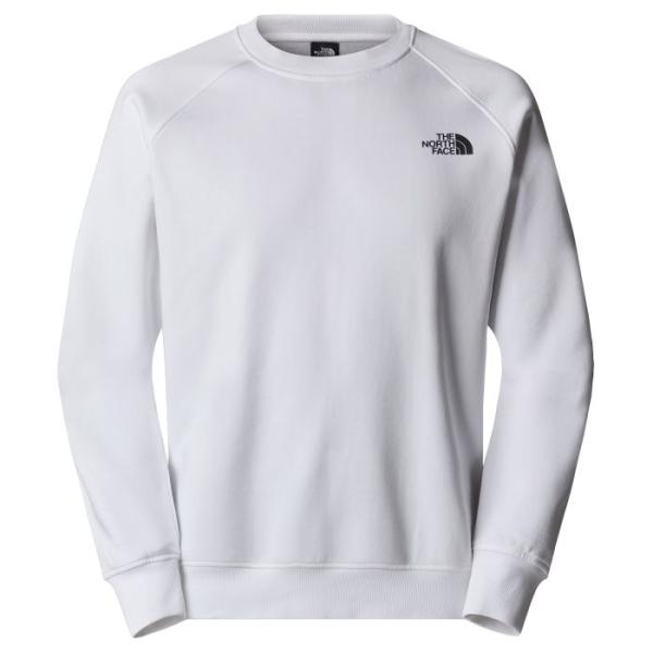 North face-Bela muška majica RAGLAN BOX NSE CREW WHITE