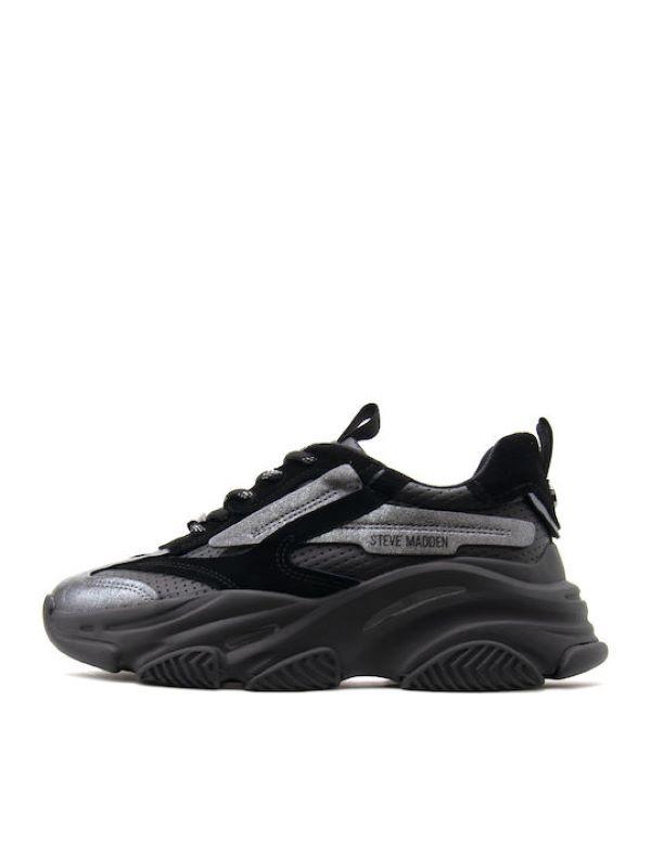 Steve Madden-Crne ženske patike SMPosses-Perf-026