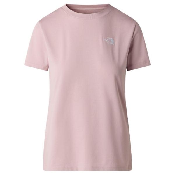 North face-Roze ženska majica EVOLUTION SIMPLE DOME SLM METAL PINK