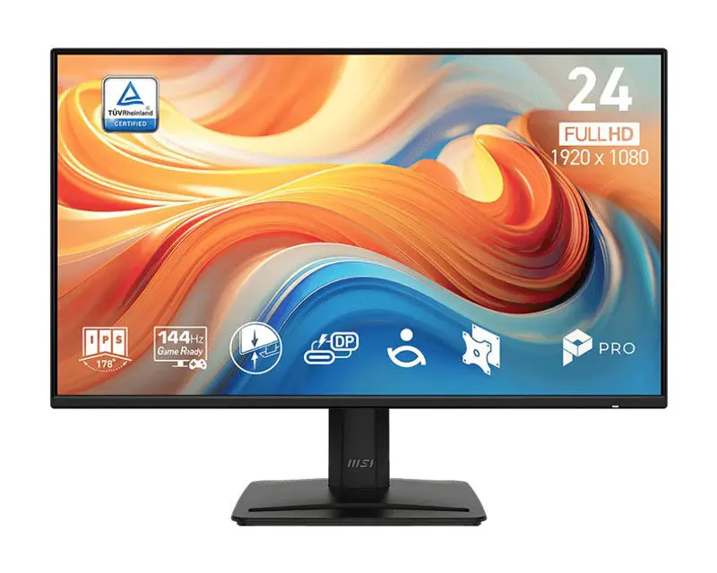 MSI Monitor PRO MP242 E14C, 24" FHD (1920x1080), IPS, 144Hz, Business