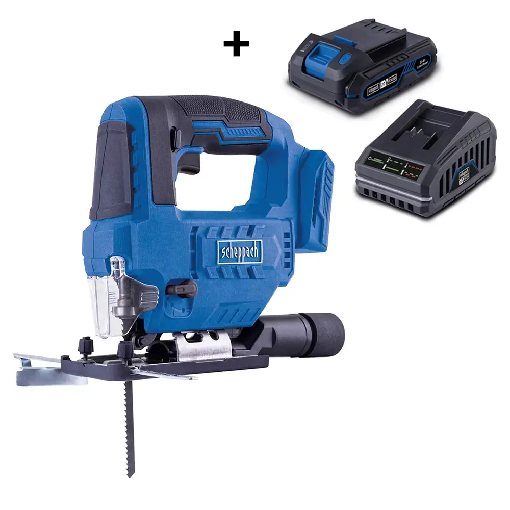 Scheppach Aku ubodna testera C-JS220-X IXES, 1x 2.0Ah + punjač 2.4A