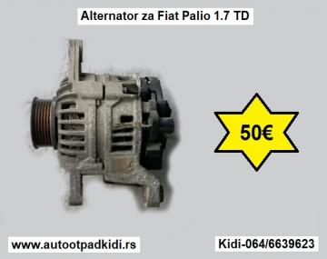 ALTERNATOR ZA FIAT PALIO 1.7 TD
 FIAT PALIO