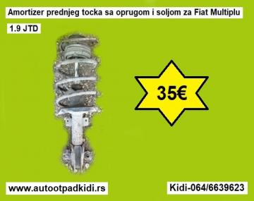 AMORTIZER PREDNJEG TOCKA SA OPRUGOM I SOLJOM ZA FIAT MULTIPLU 1.9 JTD
 FIAT MULTIPLA MK1