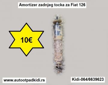 AMORTIZER ZADNJEG TOCKA ZA FIAT 126
 FIAT 126 (PEGLICA) OLDTAJMER