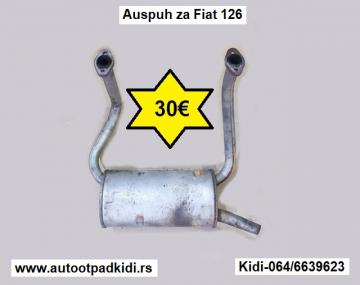 AUSPUH ZA FIAT 126
 FIAT 126 (PEGLICA) OLDTAJMER