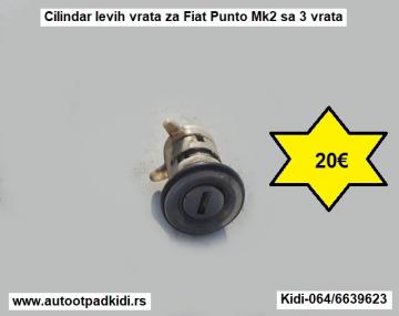 CILINDAR LEVIH VRATA ZA FIAT PUNTO MK2 SA 3 VRATA
 FIAT PUNTO MK2