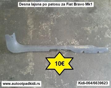 DESNA LAJSNA PO PATOSU ZA FIAT BRAVO MK1
 FIAT BRAVO MK1