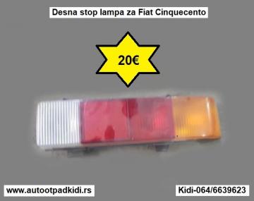 DESNA STOP LAMPA ZA FIAT CINQUECENTO
 FIAT CINQUECENTO